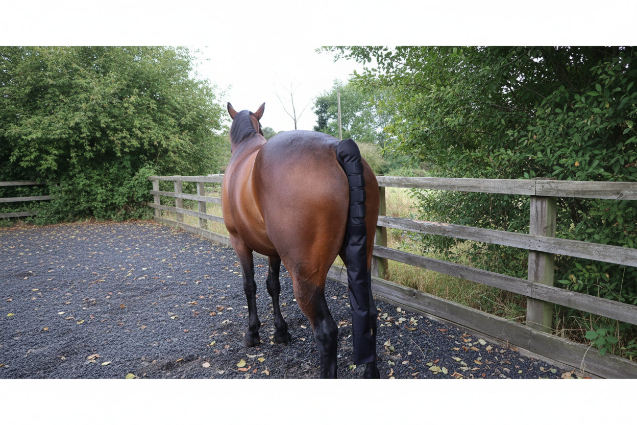 Padded Tail Guard With Detachable Tail Sleeve – Ruggles Equestrian