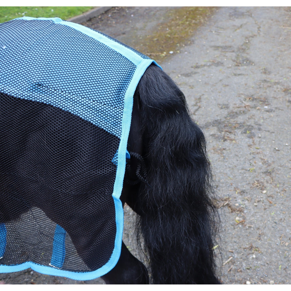 Shetland-Miniature-Donkey Mesh Cooler Rug – Ruggles Equestrian
