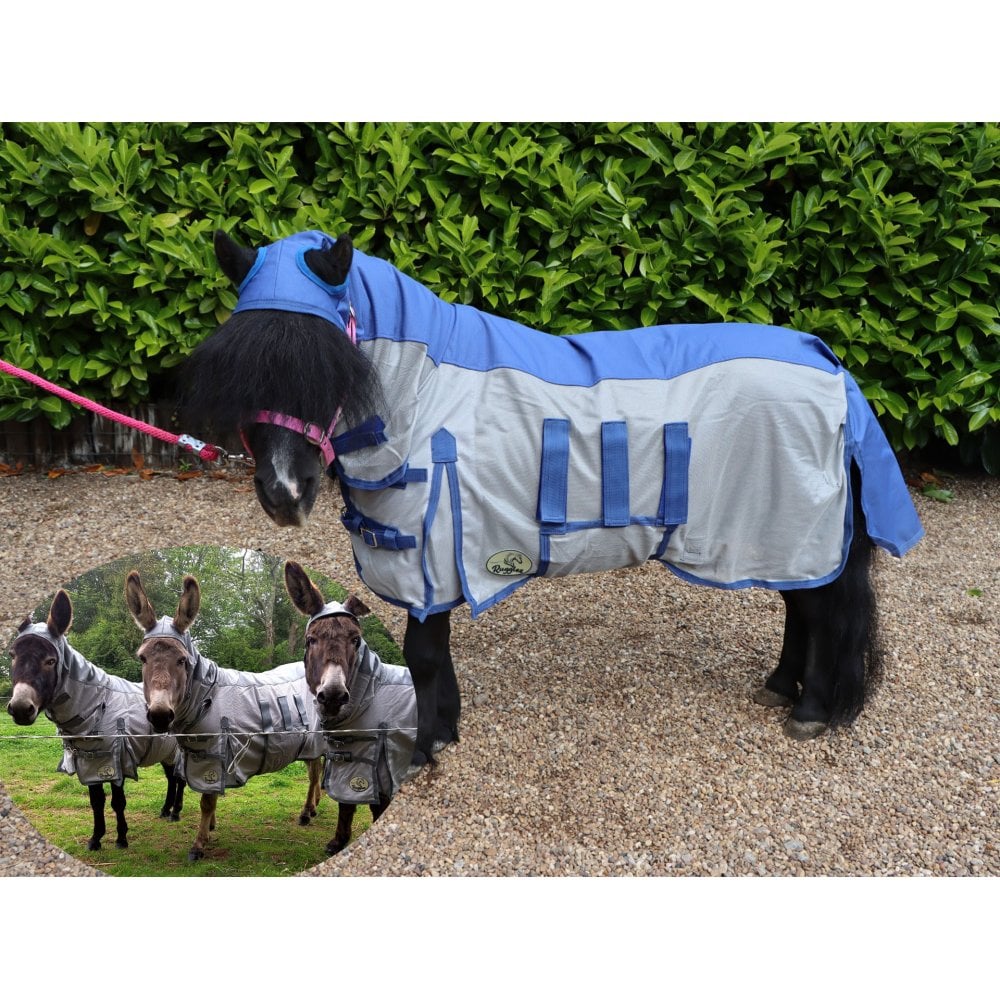 Shetland-Donkey Fly Combo With Waterproof Top Line – Ruggles Equestrian