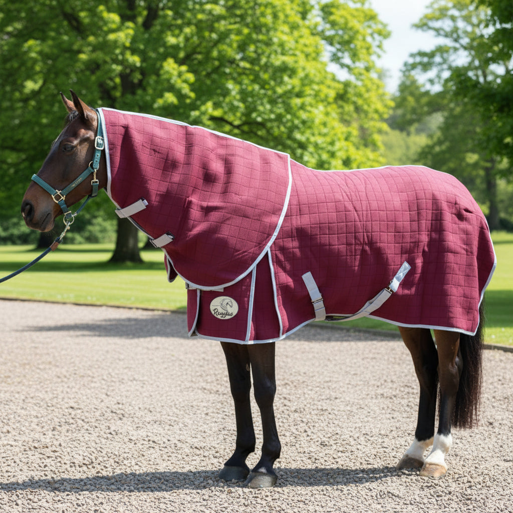 Triple Layer Wicking Rug With Detachable Neck – Ruggles Equestrian